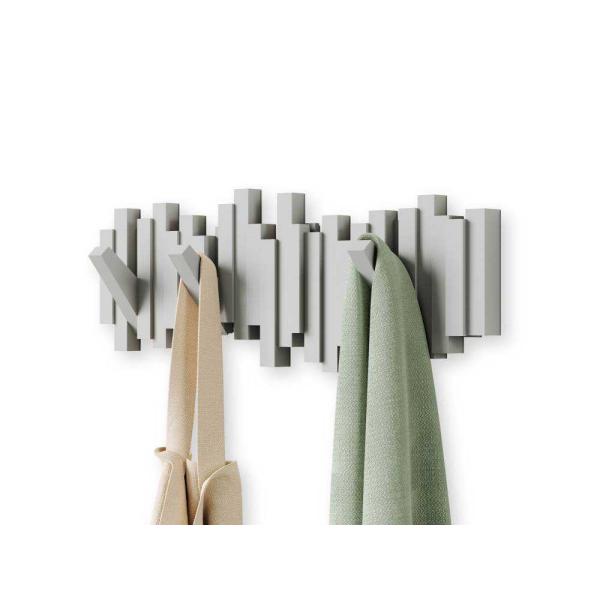 商品発送元：Hinata life生活・インテリア・文具自然を感じるデザインのマルチフックまきや枝を横並びにしたようなユニークなデザインの壁掛けフック。玄関やリビングに掛けるだけで、お部屋にやさしいぬくもりとおしゃれなアクセントをプラスしま...