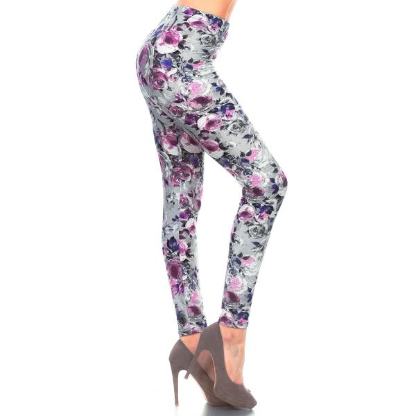 商品発送元：HotClothing　L.A.インポート＆ドレス正規販売女子力高め！大人かわいいフラワープリントレギンス！ファッション・ブランド、レディース・婦人服、パンツ、ロングパンツ女子力高め！大人かわいい花柄レギンス！とても柔らかいスト...