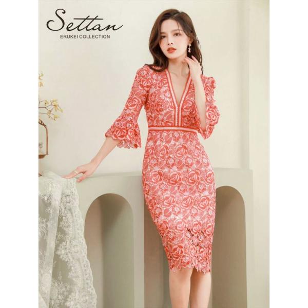 商品発送元：HotClothing　L.A.インポート＆ドレス正規販売ファッション・ブランド、レディース・婦人服、ワンピースセッタン お食事会 パーティー対応 結婚式 二次会 お呼ばれ 大人エレガント フェミニン おしゃれ 30代 40代 ...