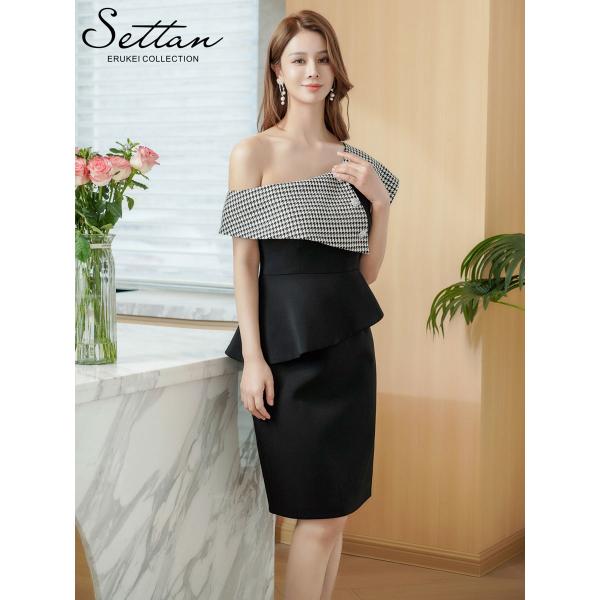 商品発送元：HotClothing　L.A.インポート＆ドレス正規販売ファッション・ブランド、レディース・婦人服モードな花柄プリント×ハイウエストで美ライン、ボートネックとレース切替で上品に肌魅せ。会食や二次会、お出かけにもおすすめ！ジャケ...