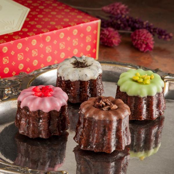 商品発送元：HIS地球旅市場配送料金【区分K】送料無料フード・菓子※※3/14までのお届けをご希望の場合は、3/6 9:00までにご注文をお願いいたします※※チョコレートカヌレに4種のソースとトッピングで華やかに仕上げました。ほんのりビター...