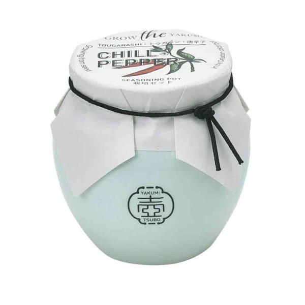 商品発送元："ITANSE農園セレクト通販"Healthy Herb &amp; Plants &amp; Foフラワー・ガーデニング、ガーデニング、種子・球根、栽培セットおうちで簡単にトウガラシが栽培できるキットです。ツボ型のおしゃれな陶...