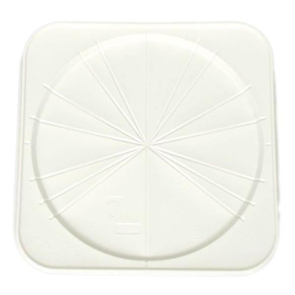 商品発送元：伊藤景マーケットその他直径 21cmケーキ用プラスチックトレー。ホールケーキのカットに便利なガイドライン付きです。7号ケーキ箱にご使用いただけます。○商品サイズ(mm)：250角　○材質：PPF　○数量：50枚