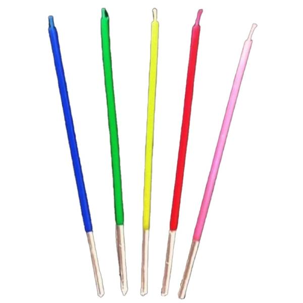 商品発送元：伊藤景マーケット生活・インテリア・文具ケーキ用のキャンドルです。○商品サイズ(mm)：約120　○数量：5本×100袋入