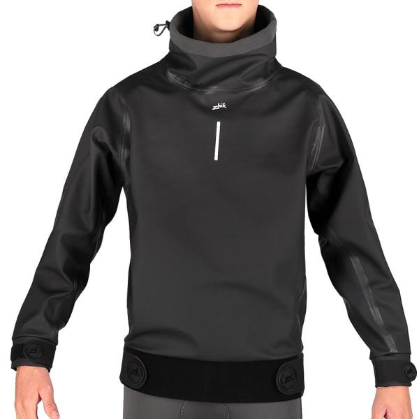 商品発送元：マリンショップ一点鐘オンラインショップスポーツ・アウトドア・旅行Zhik｜ザイク　ジュニア フリーススモック内側にフリースがライニングされたスモックです。防水透湿素材のスモックにフリースをライニングすることで、単体で保温と防水・...