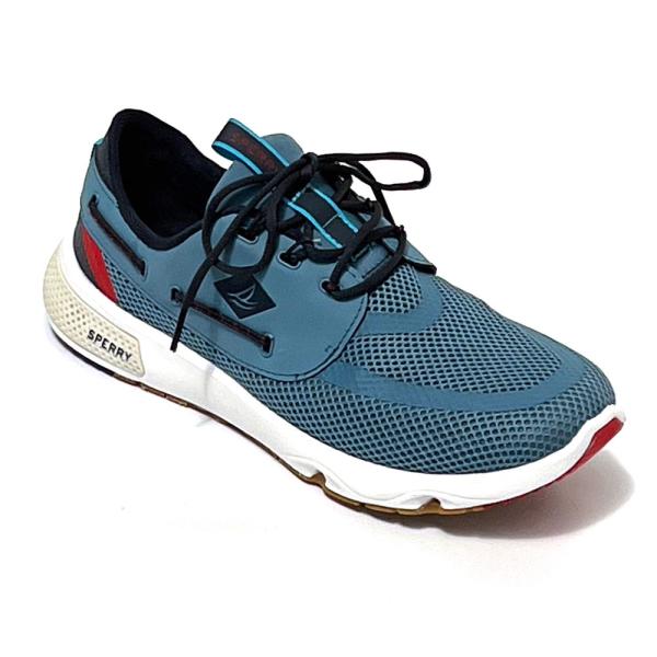 商品発送元：マリンショップ一点鐘オンラインショップスポーツ・アウトドア・旅行トップサイダーの大人気スポーツタイプデッキシューズ「7SEAS」シリーズから7 SEAS 3-EYEの登場。アッパーには水をかぶっても繊維に水分が浸透しないナイロン...