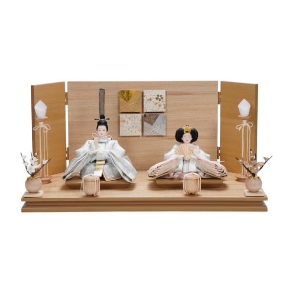 商品発送元：創業慶応元年-雛人形・五月人形の専門店-人形の岩崎幅50×奥行30×高さ24(cm)おもちゃ・ホビー・ゲーム、おもちゃ、人形・ぬいぐるみ【作家】平安道翠【頭師】梛葉【規格】柳親王【仕様】藁胴、木手【装飾】飾り台、屏風、灯り、御花...