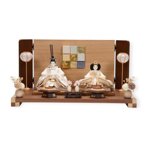 商品発送元：創業慶応元年-雛人形・五月人形の専門店-人形の岩崎幅60×奥行33×高さ31(cm)おもちゃ・ホビー・ゲーム、おもちゃ、人形・ぬいぐるみ【作家】平安道翠【頭師】梛葉【規格】柳親王【仕様】藁胴、木手【装飾】飾り台、屏風、灯り、御花...