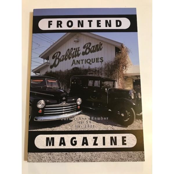 商品発送元：JACKSUN'Sファッション・ブランドFRONTEND MAGAZINE Vol.59