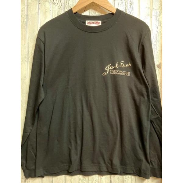 商品発送元：JACKSUN'Sカラー　ナチュラル、スミクロファッション・ブランドオーガニックコットン生地を使用したロングスリーブTシャツリブ有りオーガニックコットン100%サイズ目安(cm)S  着丈65/身幅48/肩幅43M  着丈68/...