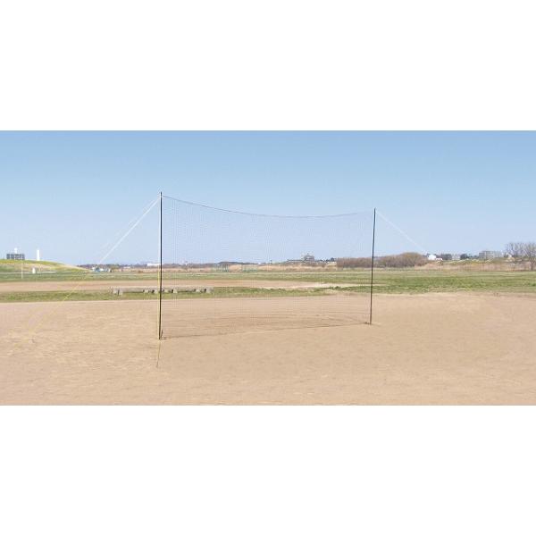 商品発送元：サクライ貿易　公式オンラインショップスポーツ・アウトドア・旅行、野球、その他【軟式用バックネット】組み立て簡単！キャリーバック付きで持ち運びラクラク！！軟式ボール用のバックネットです。幅600cm×高さ300cmでボールをそらし...