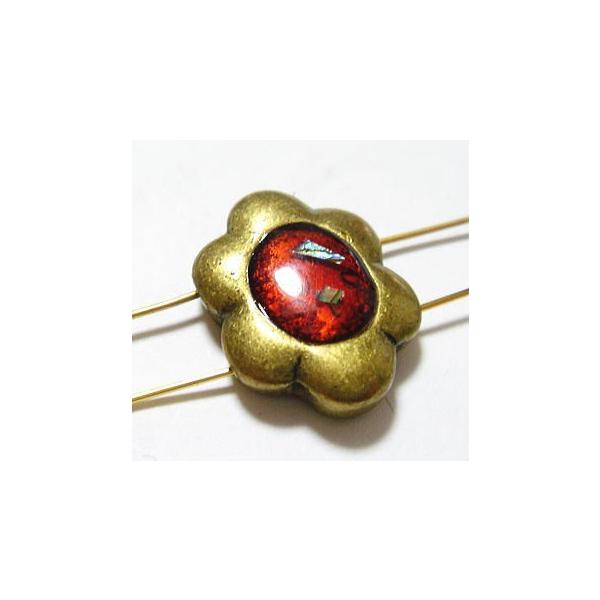 商品発送元：ビーズパーツJupiterジュエリー・アクセサリー22×17mm厚み　約7mm鍍金色　真鍮古美mb9-22　　mb9-21　　