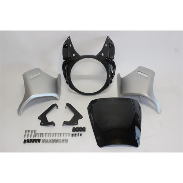 商品発送元：K-RACING車・バイク、バイク・バイク用品、バイクパーツ1枚目写真通りです。【fr-cb1000f-3】+【sk-cb1000f-3】ステーとカウルとスクリーンセットhonda用CB1000F SE 2026 以降CB100...
