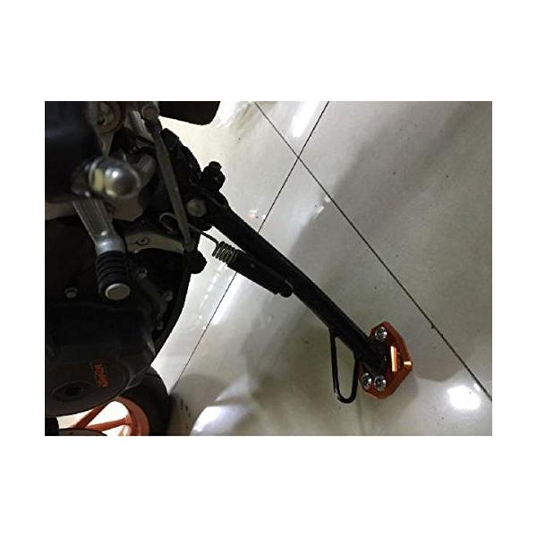 商品発送元：K-RACING車・バイク、バイク・バイク用品、バイクパーツ商品説明:材質：アルミ削り出し製車種対応：純正ショートスタンド対応可能※お振込み確認後にゆうパケット(送料無料)で発送いたします。※商品の到着に4日前後(沖縄・離島の場...