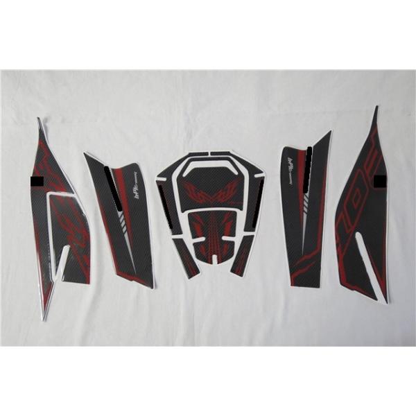 商品発送元：K-RACING車・バイク、バイク・バイク用品、バイクパーツ対応車種FORZA フォルツァ forza250 MF13 2018-1枚写真通り3 Dステッカー、耐久性と防水　耐熱　裏面は両面テープですので貼るだけ簡単ドレスアップ...