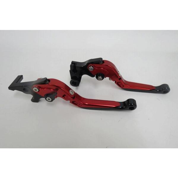 商品発送元：K-RACING車・バイク、バイク・バイク用品、バイクパーツ商品名：可倒式アジャスタブルビレットレバーセット ロングタイプ商品説明：YZF-R25 2014-2017 R3 2015-2017MT03 2015-20176段階で...