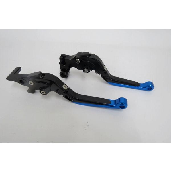 商品発送元：K-RACING車・バイク、バイク・バイク用品、バイクパーツ商品名：可倒式アジャスタブルビレットレバーセット ロングタイプ商品説明：YZF-R25 2014-2017 R3 2015-2017MT03 2015-20176段階で...