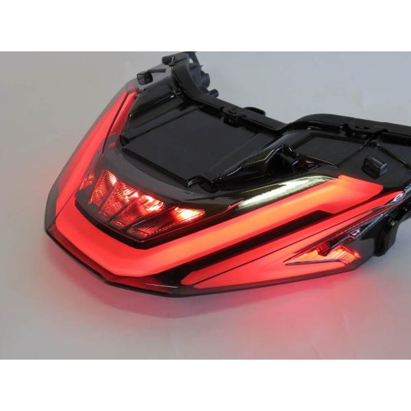 商品発送元：K-RACING車・バイク、バイク・バイク用品、バイクパーツ対応車種：PCX125  / PCX e:HEV / PCX160 JK05 JK06 KF47 2021-バイク用 LED テールランプ・ウィンカー（流れタイプ）です...