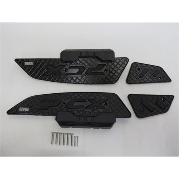 商品発送元：K-RACING車・バイク、バイク・バイク用品、バイクパーツ商品内容：1枚目写真通り対応車種：honda用PCX 125/160 2025 以降JK05 KF47足元のドレスアップに最適です。すべり止め効果もあり、とっても綺麗に...