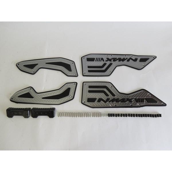 商品発送元：K-RACING車・バイク、バイク・バイク用品、バイクパーツ商品内容：1枚目写真通り対応車種：yamaha用NMAX nmax125/155 n-max V3 2025 以降足元のドレスアップに最適です。すべり止め効果もあり、と...