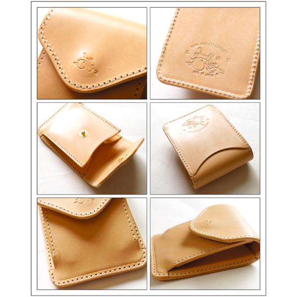 商品発送元：革蛸 WEB SHOPバッグ・靴・小物、雑貨・小物、レディース小物（財布・スカーフ・ベルト等、財布、国内ブランドサイズ：約95mm×約75mm重量：約50g仕様：ホック式小銭いれ、カードポケット素材：ヨーロピアンサドルレザー