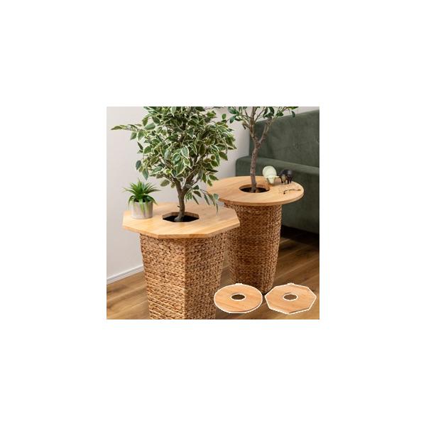 商品発送元：おしゃれな家具や照明・雑貨・店舗什器の通販HAPSENT生活・インテリア・文具、テーブルプランターにウッドテーブルを作り出せるアイテム。お部屋に観葉植物を置いている方は多いですよね。観葉植物は、インテリア空間のアクセントにもなり...