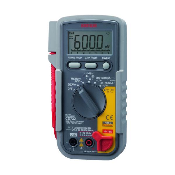 商品発送元：KIU-KIU online | キウキウオンライン825-0538その他【特長】●テストリードを側面に収納可能です。●データホールド、レンジホールドボタン付。●液晶部にバーグラフ搭載。●最大表示：6000カウント●本体ケース・...