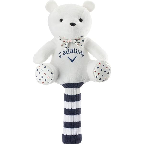 商品発送元：キコウゴルフ『平日即日発送』スポーツ・アウトドア・旅行、ゴルフ、パーツ、その他レア 新品 キャロウェイ ドライバー用ヘッドカバー ベア Bear 可愛いクマさん● なかなか手に入らない商品です！！● カラー：ホワイト　　高さ：約...