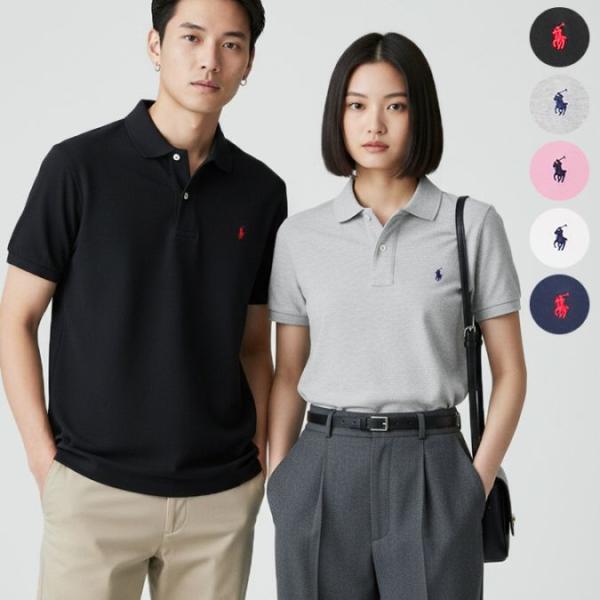商品発送元：KOTEN SHOPバッグ・靴・小物商品について              シンプルで洗練された定番デザインが魅力のPOLO RALPH LAUREN「CORE REPLEN」ポロシャツ。通気性・吸汗性に優れたコットンの鹿の子編...