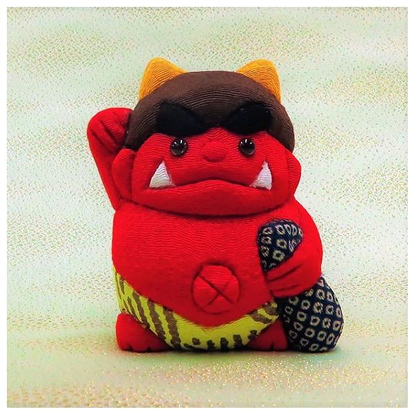 商品発送元：【公式】 人形の久月オンラインストア一般材料おもちゃ・ホビー・ゲーム鬼は外〜！福は内〜！デフォルメされたかわいい鬼の木目込み人形です。木の粉を固めて作ったボディに、布を木目込んで作ります。柔らかいちりめんの布を使用しているので、...