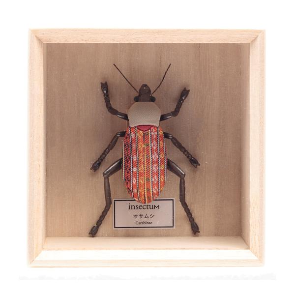 商品発送元：【公式】 人形の久月オンラインストアInsectumおもちゃ・ホビー・ゲーム、おもちゃ木目込人形作家、幸一光が手掛けるInsectumシリーズのオサムシ。江戸木目込の伝統技法と最新デジタル技術の融合により誕生したアートな昆虫オブ...