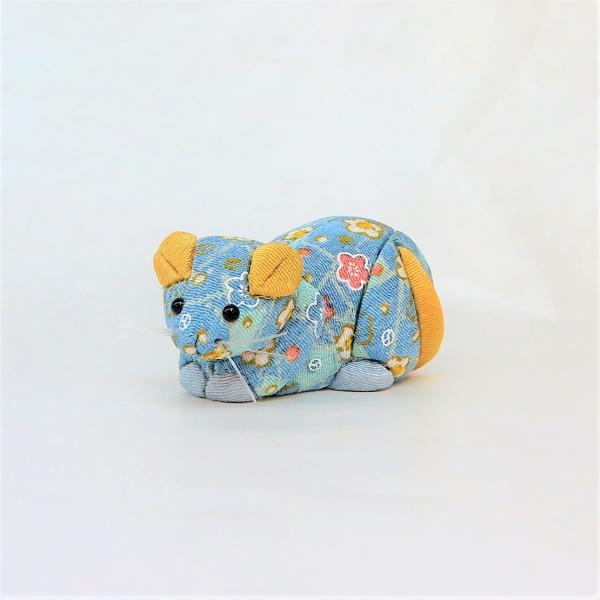 商品発送元：【公式】 人形の久月オンラインストア木目込み手作りキットその他木目込み人形の小さな干支、子（ね・ねずみ）です。木の粉を固めて作ったボディに、布を木目込んで作ります。お得な十二支セットもございます。布地を変えてアレンジしたい方には...