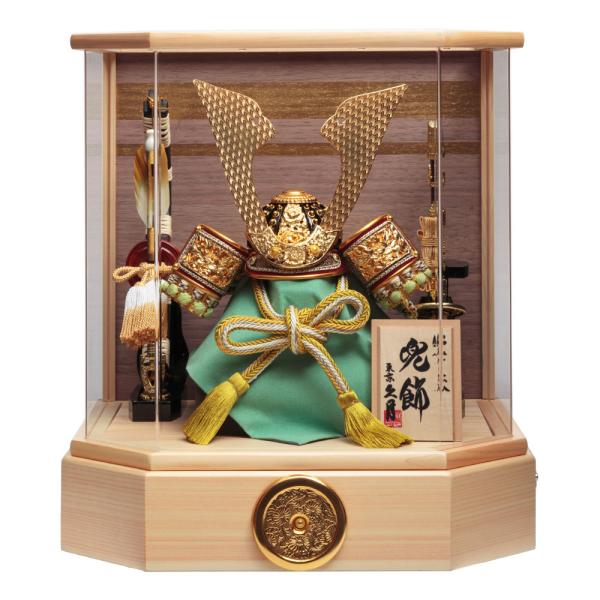 商品発送元：【公式】 人形の久月オンラインストア銘木シリーズキッズ・ベビー・マタニティ、キッズ、おもちゃ、人形（日本人形・フランス人形）銘木である檜をケースに使用した、久月オリジナルの銘木シリーズの兜ケース飾りです。薫風を感じさせる鮮やかな...