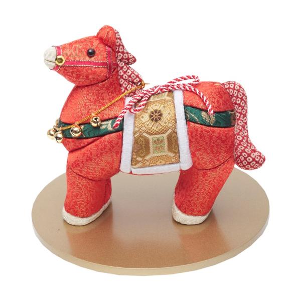 商品発送元：【公式】 人形の久月オンラインストア木目込み手作りキットおもちゃ・ホビー・ゲーム、手芸・クラフト、クラフト2026年の干支「午」の木目込み人形です。木の粉を固めて作ったボディに、布を木目込んで作ります。※ご自身でお作りいただく材...