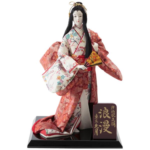 商品発送元：【公式】 人形の久月オンラインストア尾山人形キッズ・ベビー・マタニティ、キッズ、おもちゃ、人形（日本人形・フランス人形）垂髪の落ち着いた雰囲気のお人形です。頭:石膏・胡粉 　 衣裳:加賀友禅日本製間口×奥行×高さ(cm)：24×...