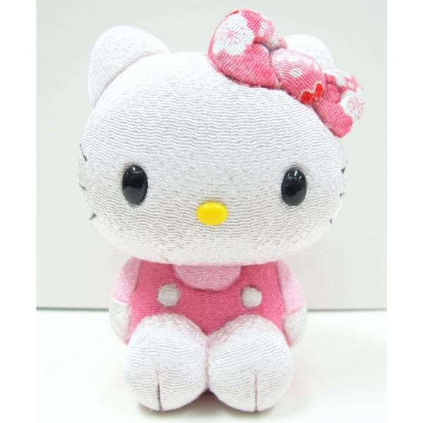 商品発送元：【公式】 人形の久月オンラインストアハローキティおもちゃ・ホビー・ゲーム、手芸・クラフト、クラフトハローキティが、かわいい木目込み人形になりました！桜をイメージしたハローキティの木目込み人形です。木の粉を固めて作ったボディに、布...