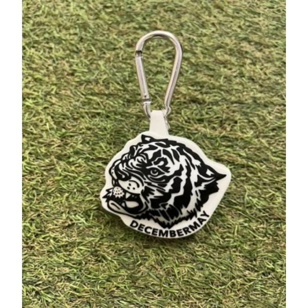 商品発送元：LA&amp;S (Realstore&amp;EC)スポーツ・アウトドア・旅行、ゴルフ〈 DECMBERMAY 〉Lovers Tiger silicon ball holder・キャッチーなタイガーモチーフのボールホルダー。...
