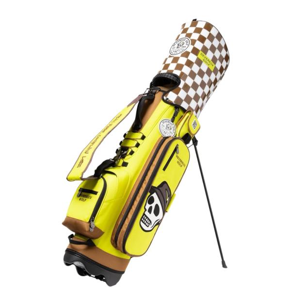 商品発送元：LA&amp;S (Realstore&amp;EC)ファッション・ブランド大好評だったスカルチェッカーキャディーバッグにNEW COLOR登場Cafe Racer Capsule企画を代表する軽量キャディーバッグ。取り外し可能...