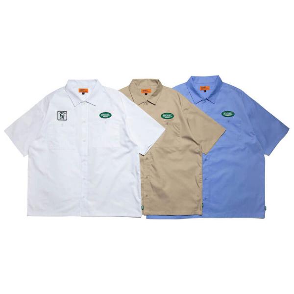 商品発送元：Lafayette｜ラファイエット公式通販サイトファッション・ブランドブロード生地を使ったワークシャツコットンとポリエステルのハリのある生地感が特徴的で着心地は軽い。繰り返し着用することで徐々に柔らかくなり、RAT HOLE S...