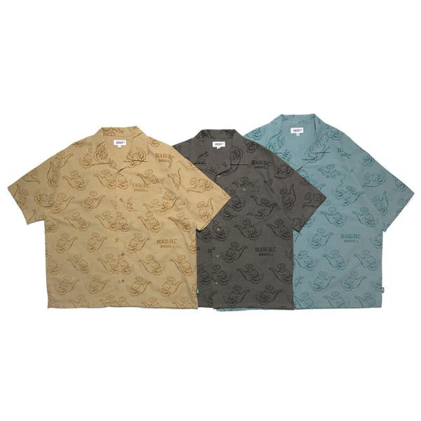 商品発送元：Lafayette｜ラファイエット公式通販サイトファッション・ブランドSMOKERS CLUBと題された半袖開襟シャツパイプのアートワークを不規則に配した麻綿生地のオープンカラーシャツ。軽い着心地でさらっと羽織れるので、春夏の季...