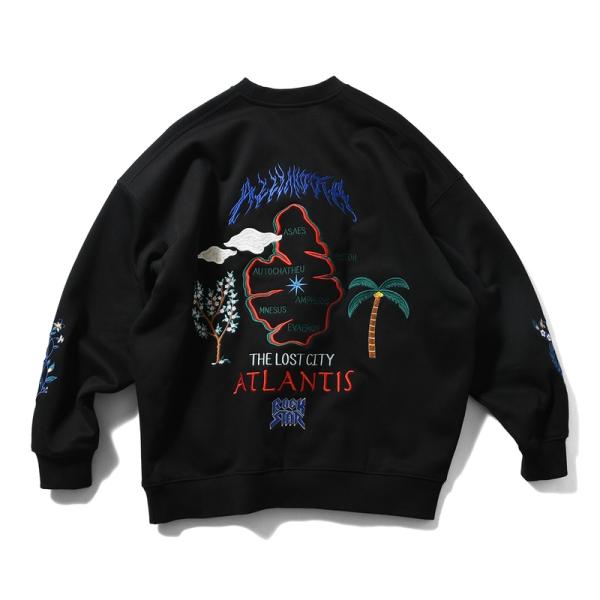 商品発送元：Lafayette｜ラファイエット公式通販サイトファッション・ブランドALLY&amp;DIAの2025 WINTER COLLECTIONのクルーネックスウェットフロントにはOLD ENGLISHフォントでALLY&amp;D...
