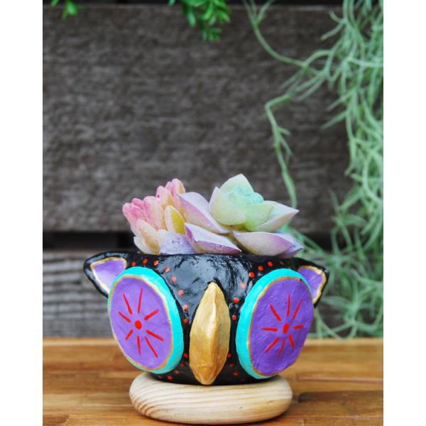 商品発送元：tesoroファッション・ブランド、カジュアルブランドtesoro原産国メキシコ商品コードMXGB320E-商品サイズ表-直径底面直径高さ6cm5cm5cm(※)※木製の敷台にのせた場合・・・7cm※本製品は、現地メキシコの職人...