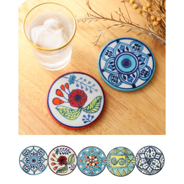 商品発送元：tesoroファッション・ブランド、レディース・婦人服《商品説明》 ・商品サイズ：直径8x厚さ1cm・生産地：インド・素材：ストーンウェア《仕様》・電子レンジ、食器洗浄機使用可・オーブン、直火不可・ストーンウェア（せっ器）は、丈...