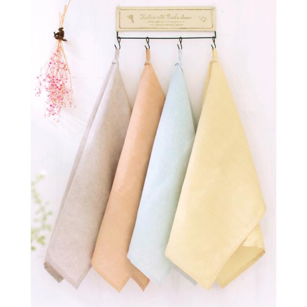 商品発送元：tesoroファッション・ブランド、レディース・婦人服サイズ：45cm×65cm原産国：インド素材：綿52%、麻48%便利なループつきキッチンクロスフックなどにかけられて便利なキッチンクロス。シンプルでおしゃれなデザインは家事の...