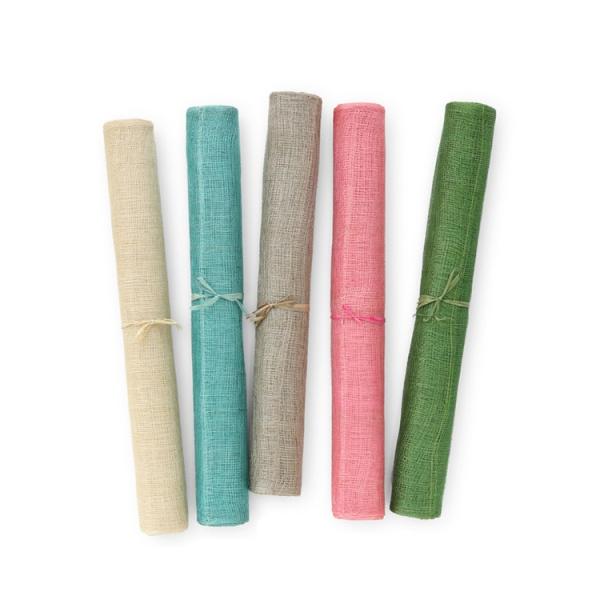 商品発送元：tesoroファッション・ブランド《商品説明》サイズ：約46〜49cm×9ｍ生産地：フィリピン   ギフトラッピングに最適マニラ麻のしなやかな繊維をロールペーパー状にしました。ハンドメイド素材、フラワーアレンジメント、ギフトラッ...