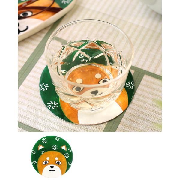 商品発送元：tesoroファッション・ブランド、レディース・婦人服サイズ：約直径10x0.2cm×２点セット生産地：フィリピン素材：カピス貝   風呂敷をかぶったおとぼけ顔の柴犬。フィリピンの海で取れたカピス貝を加工して作られています。1つ...