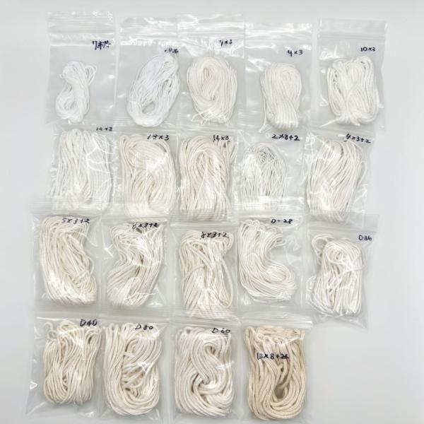 商品発送元：キャンドルのある暮らし　本店家電・AV機器・カメラキャンドル芯19種類　お試しセット！このセットを1つ持っておけば、さまざまなワックスやキャンドルサイズに対応できます。しかも各10m入りなので、「まずは試してみたい」「自分の作品...