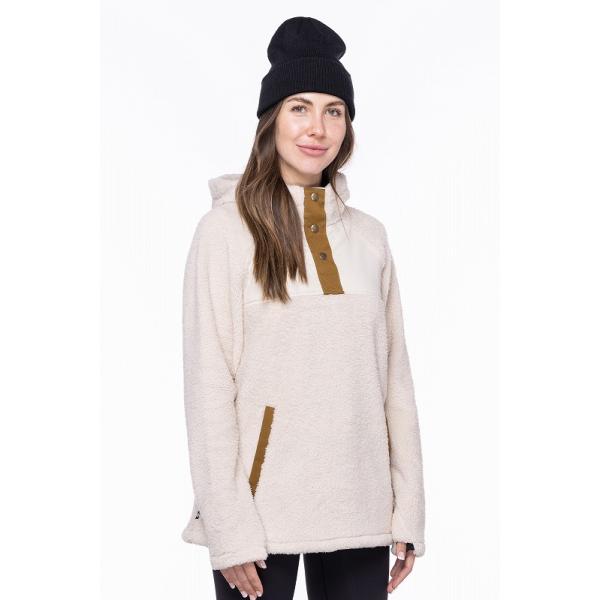 商品発送元：LIKES ONLINE STOREスポーツ・アウトドア・旅行TECH：100%ポリエステルミッドウェイトニットフリース/UPF40+ミドルウェイトのストレッチフリースを使った保温力のあるスタンドカラーフーディーです。胸部分には...