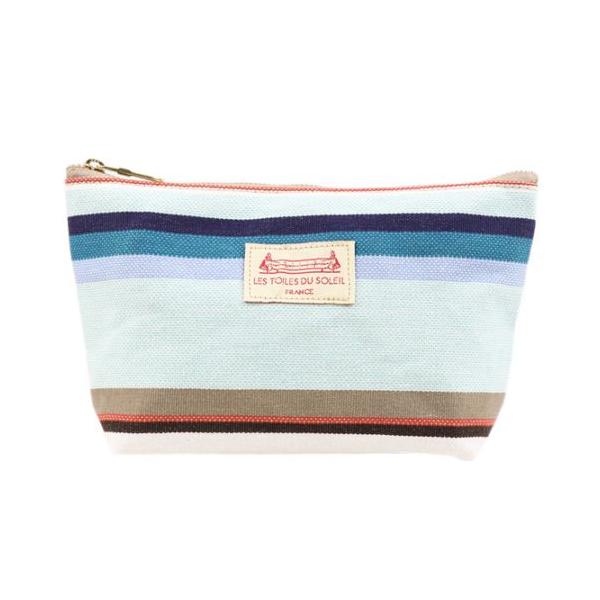 商品発送元：レ・トワール・デュ・ソレイユ公式オンラインショップビューティ・コスメ・香水、メイク雑貨・小物、ポーチ・メイクボックスリクエストにお応えして、ソレイユポーチがコットンネームになりました。カタランの女性が、テーブルクロスを広げている...