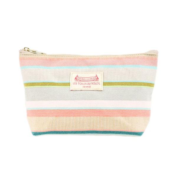 商品発送元：レ・トワール・デュ・ソレイユ公式オンラインショップビューティ・コスメ・香水、メイク雑貨・小物、ポーチ・メイクボックスリクエストにお応えして、ソレイユポーチがコットンネームになりました。カタランの女性が、テーブルクロスを広げている...